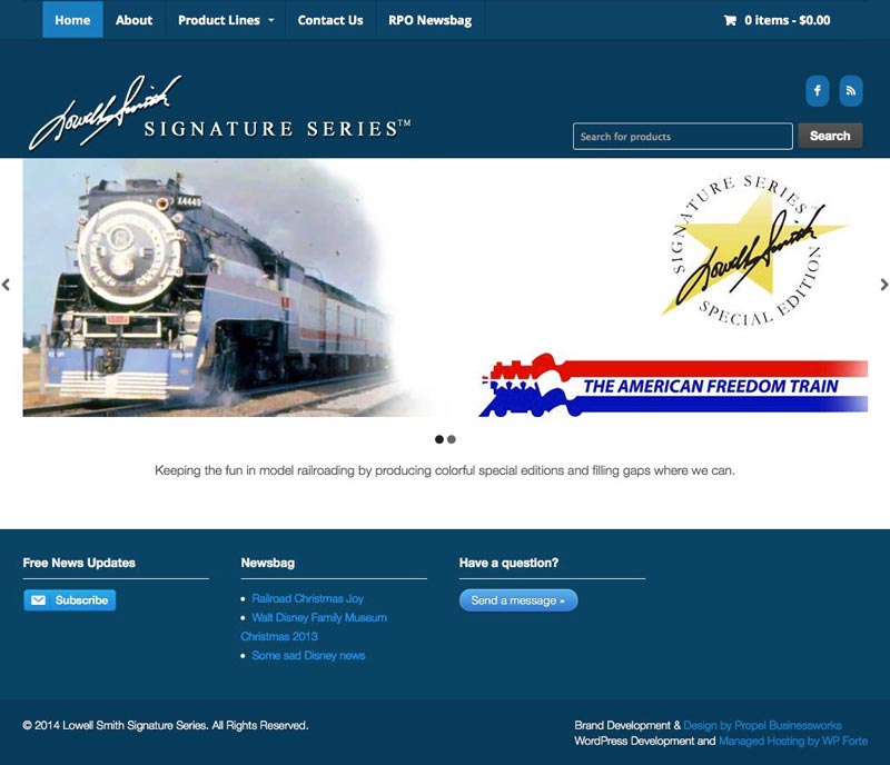 Featured Client | Lowell Smith Signature Series